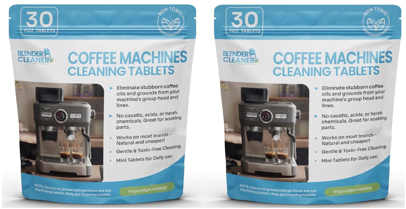 Miles Kay Espresso Machine Cleaning Tablets - (60 Tablets) For Jura, D ...